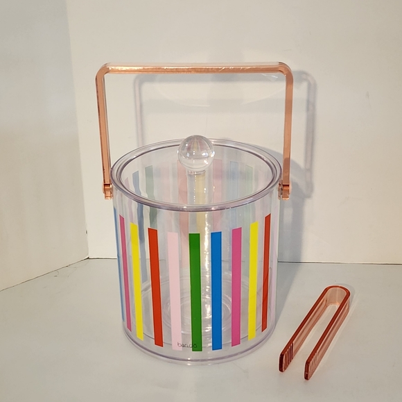 ban.do | Dining | Vintage Brand New Bando Partyonice Rainbow Ice Bucket ...